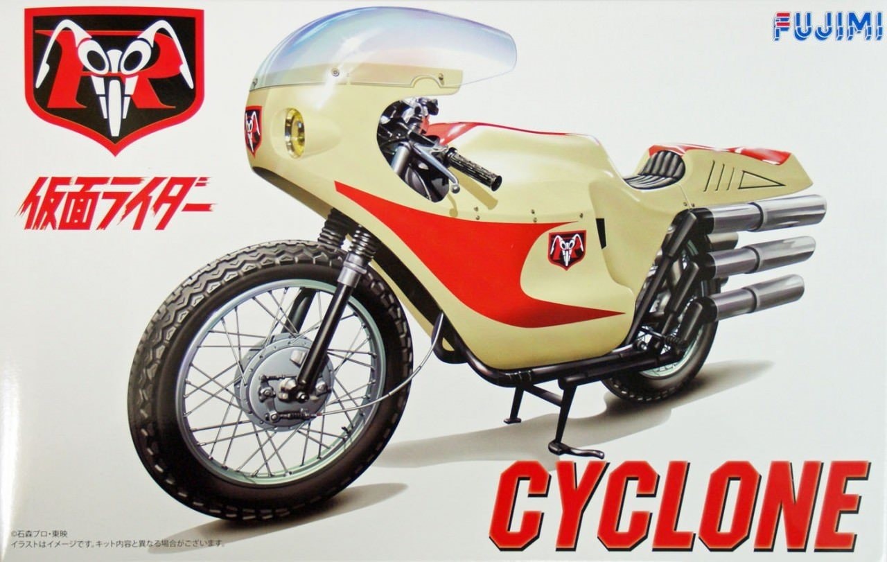 Купить сборную модель Fujimi M0003 Cyclone Motorcycle (from Kamen ...