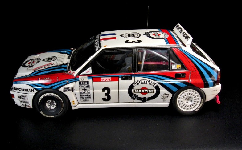 Купить сборную модель Hasegawa 25015 Lancia Super Delta `1992 WRC Makes ...