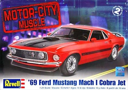 Купить сборную модель Monogram 2149 70 Mustang BOSS 429 2`n1 в масштабе ...