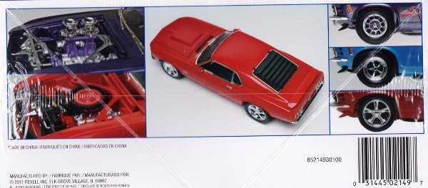 Купить сборную модель Monogram 2149 70 Mustang BOSS 429 2`n1 в масштабе ...