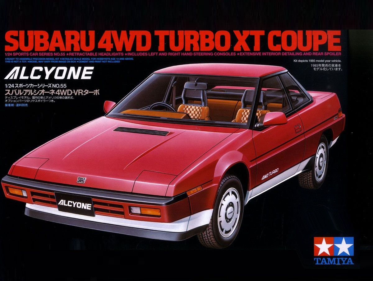 Купить сборную модель Tamiya 24055 Subaru 4WD Turbo XT Coupe Alcyone в ...