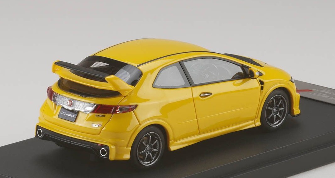 Купить копийную модель MARK43 Mugen Civic Type R (FN2) Sunlight Yellow ...