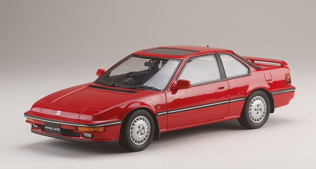 Купить копийную модель MARK43 Honda Prelude Si (BA5) 1987 Phoenix Red в ...