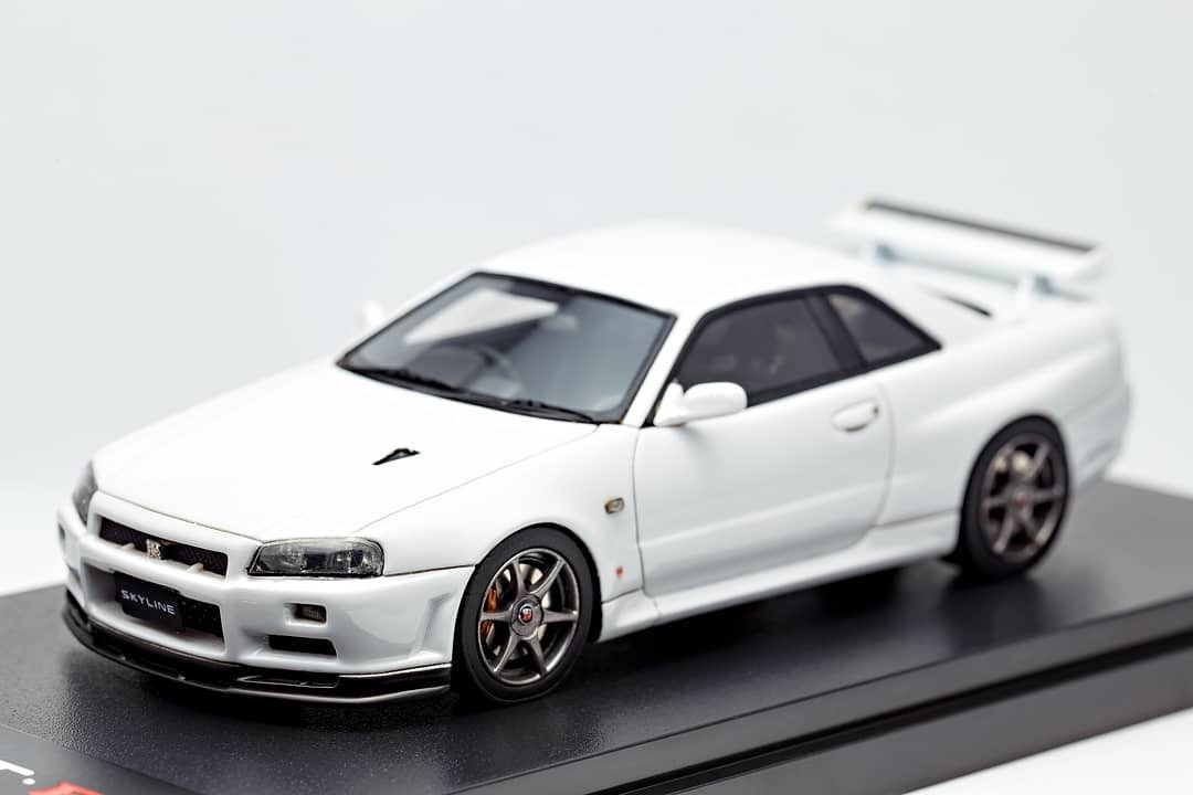 Купить копийную модель MARK43 Nissan Skyline GT-R V Spec II (BNR34 ...