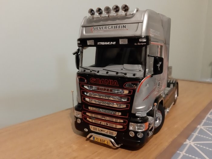 Купить сборную модель Italeri 3906 Scania R730 V8 Streamline «Silver ...