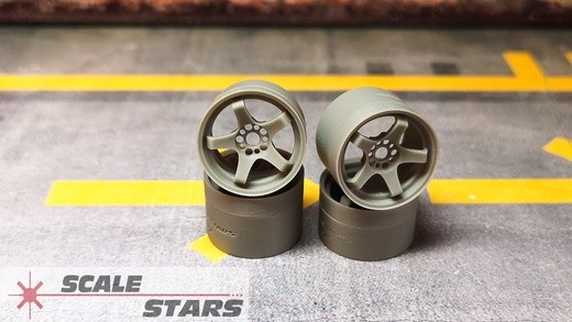 Купить аксессуары для моделей Scale Stars Диски Uras NS01 17 дюймов ...