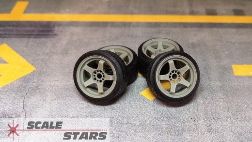 Купить аксессуары для моделей Scale Stars Диски Uras NS01 17 дюймов ...