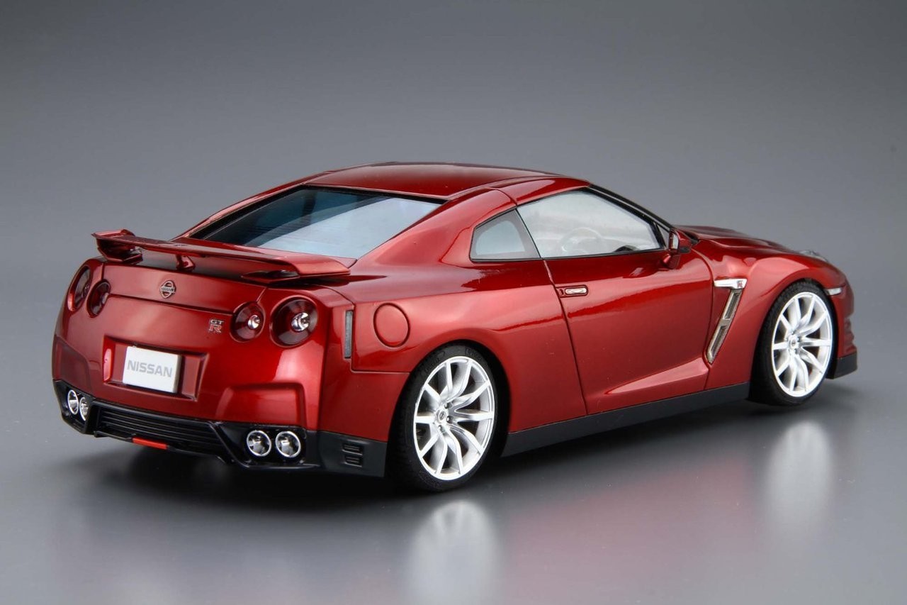 Купить сборную модель Aoshima 05154 Nissan R35 GT-R Pure Edition '14 в ...