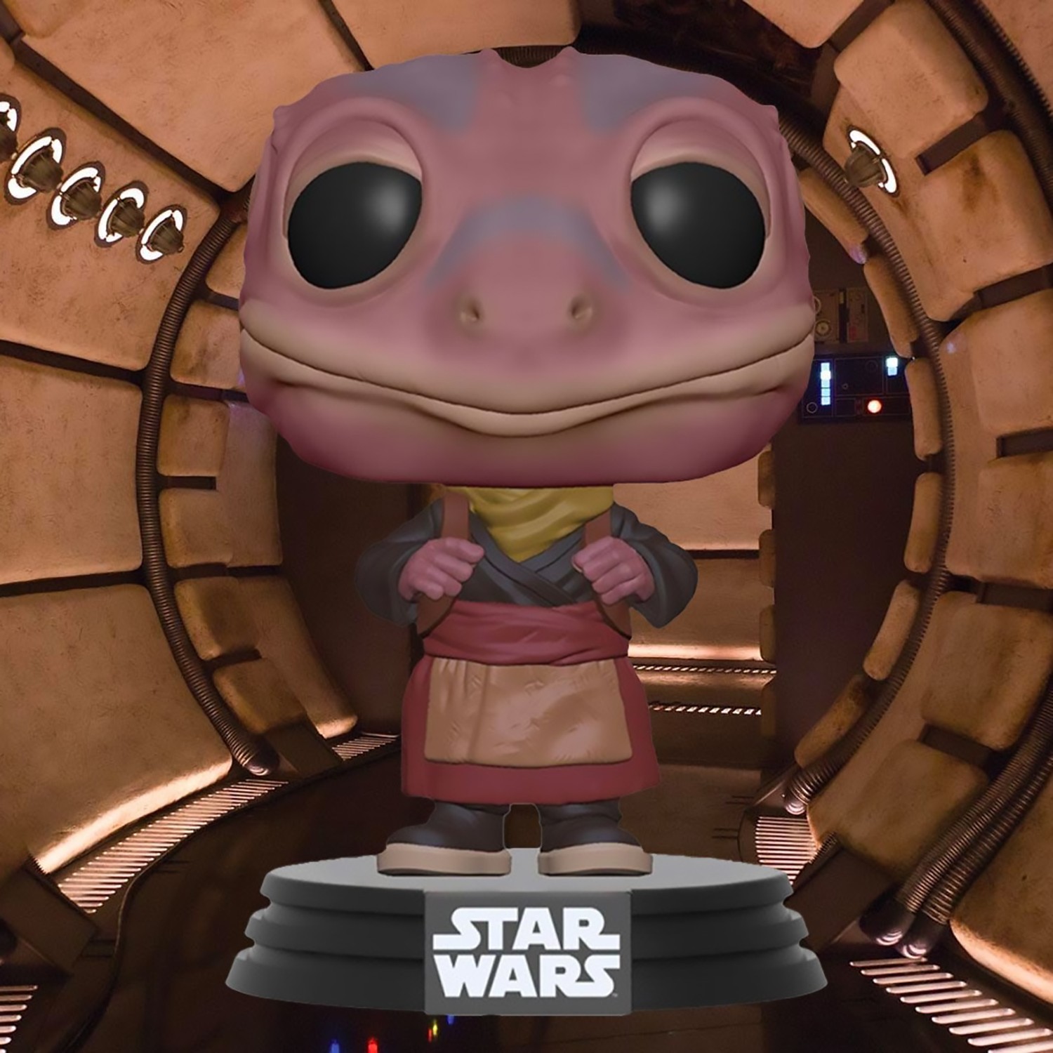 Купить Фигурка Funko POP! Bobble Star Wars Mandalorian Frog Lady Funko