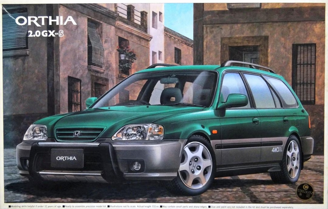 Купить сборную модель Aoshima 019665 Honda Orthia 2.0 GX-S в масштабе 1/24