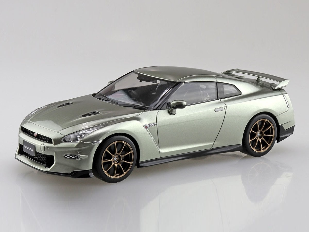 Купить сборную модель Aoshima 065457 Nissan R35 GT-R 2024 (Millennium ...