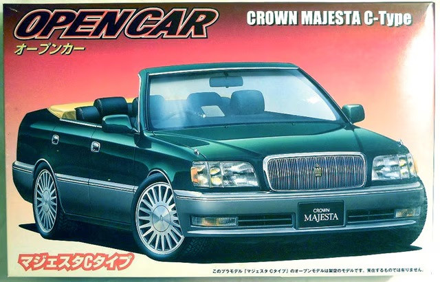 Купить сборную модель Fujimi 12534 Toyota Crown Majesta Cabrio в масштабе 1/24