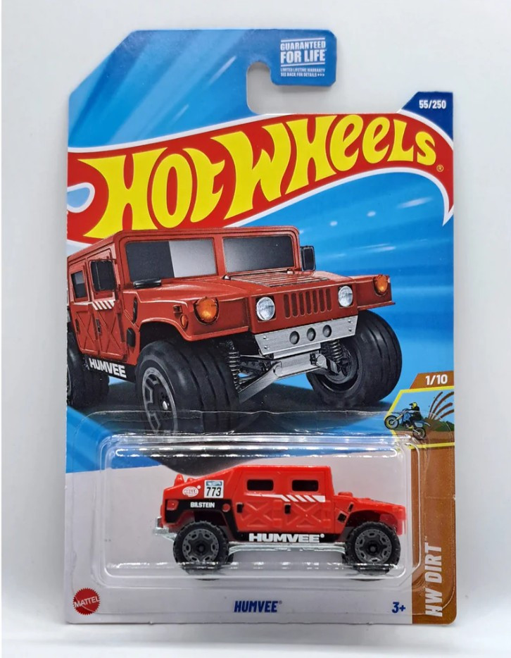 Купить копийную модель Hot Wheels HUMVEE (HUMMER) в масштабе 1/64