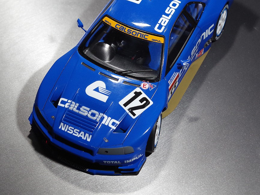Купить сборную модель Tamiya 24219 Nissan Calsonic Skyline GT-R (R34) в ...
