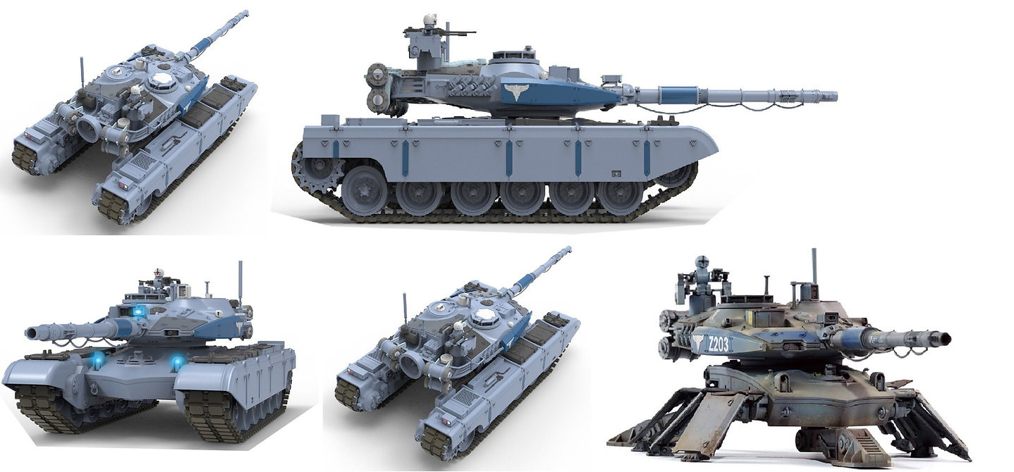 Купить сборную модель Border bc-002 Танк Гризли Grizzly Battle Tank (из ...