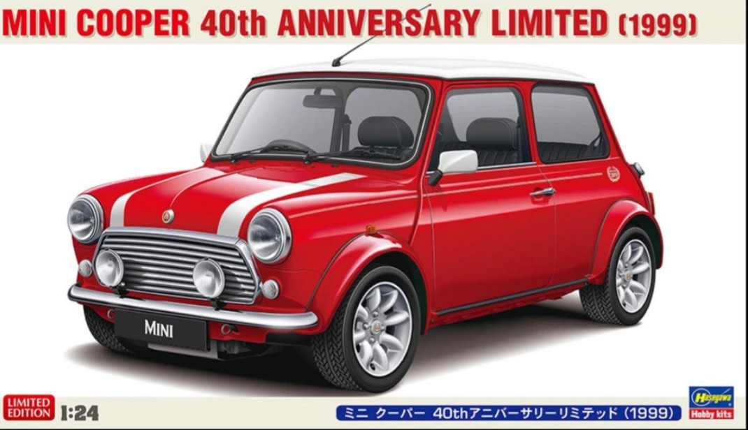Купить сборную модель Hasegawa 20739 Mini Cooper 40th Anniversary ...