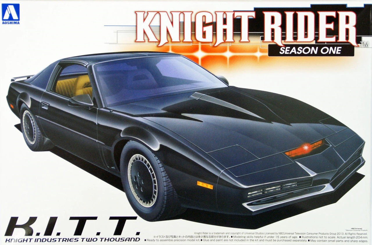 Купить сборную модель Aoshima 06320 Knight Rider K.I.T.T. (KITT) Season ...