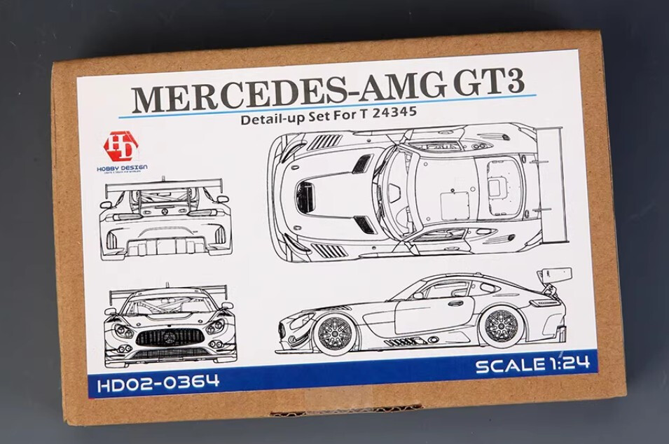 Купить аксессуары для моделей Hobby Design Фототравление Mercedes-AMG ...